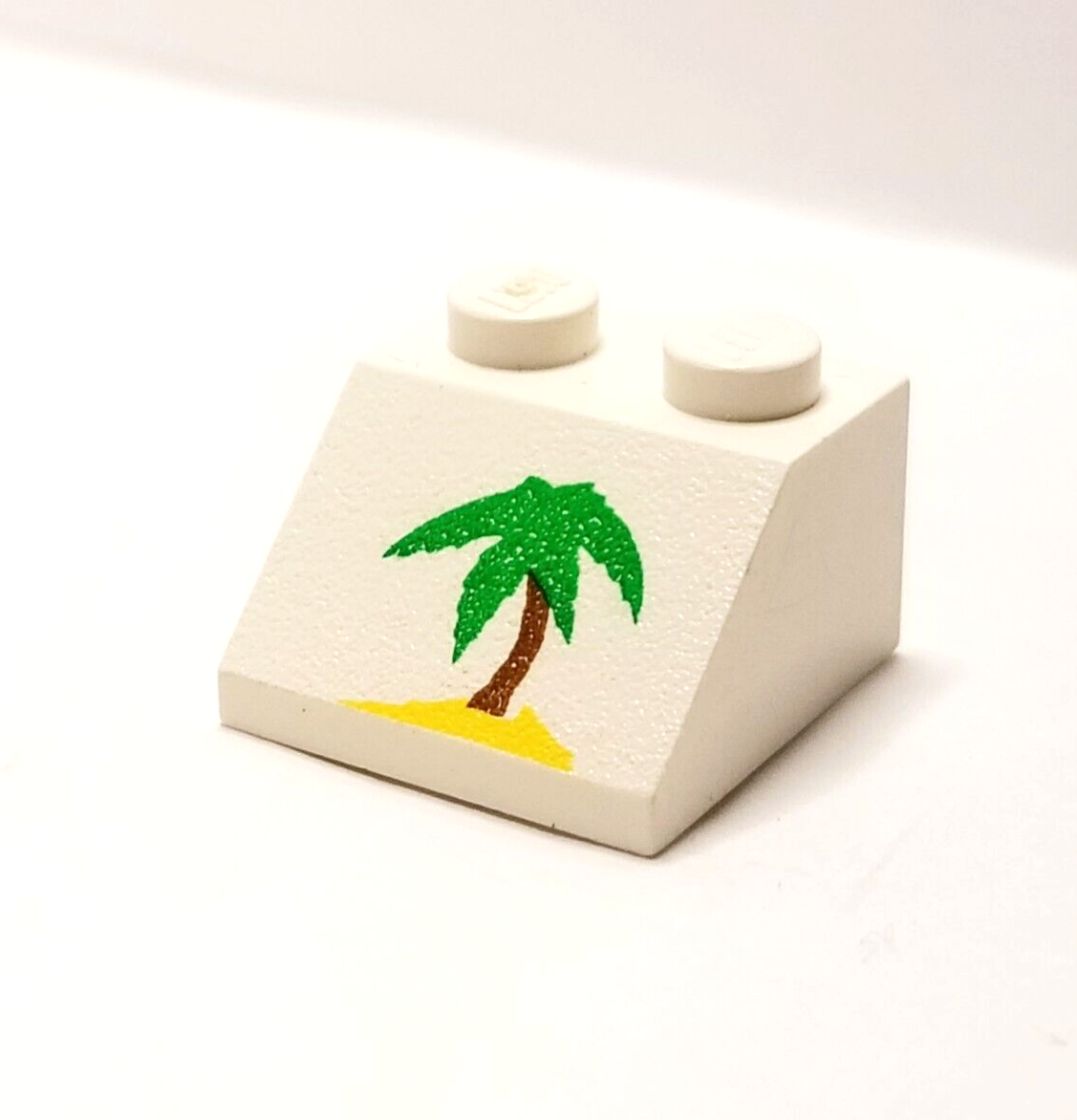 LEGO Palm Tree Printed 2x2 Slope 1992 Vacation Island Leaf Beach Lagoon ...