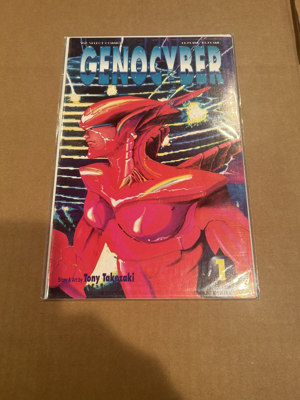 Genocyber # 1, Tony Takezaki Story and Art (Viz Select Comics 1993) | eBay