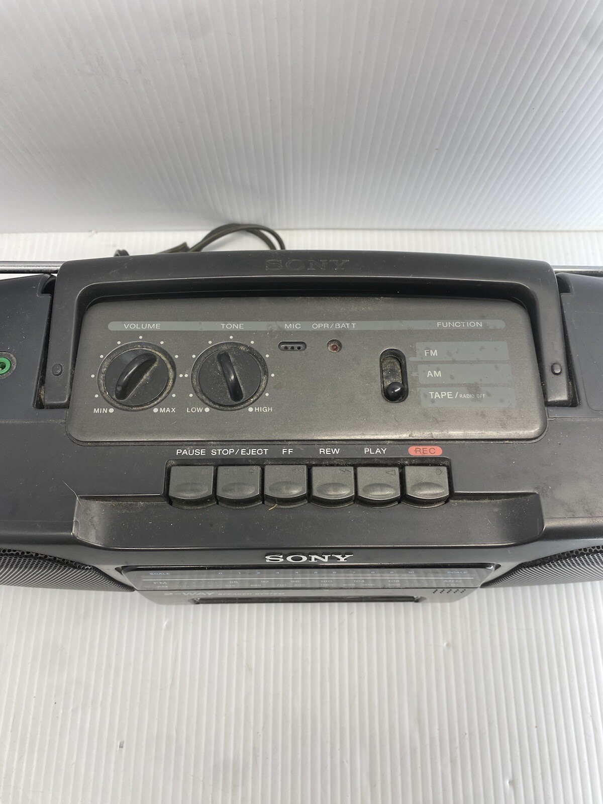 Sony Cfs-200 Am FM Radio Stereo Cassette Player Recorder Boombox for ...