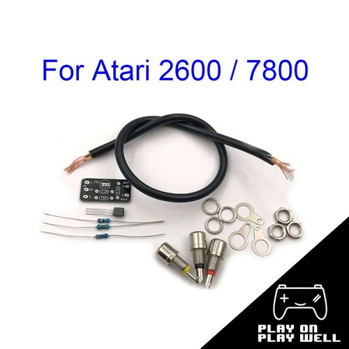 Composite Video & Audio Mod AV Kit For For Atari 2600 and 7800 Vintage ...