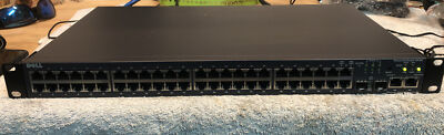 Dell PowerConnect 3448 48-Port 10/100 PoE Managed Network Switch | eBay