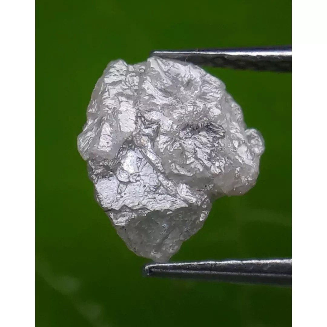 Natural Silver White Rough Diamond,1.30 Ct,Uncut Raw Diamond,Unique ...