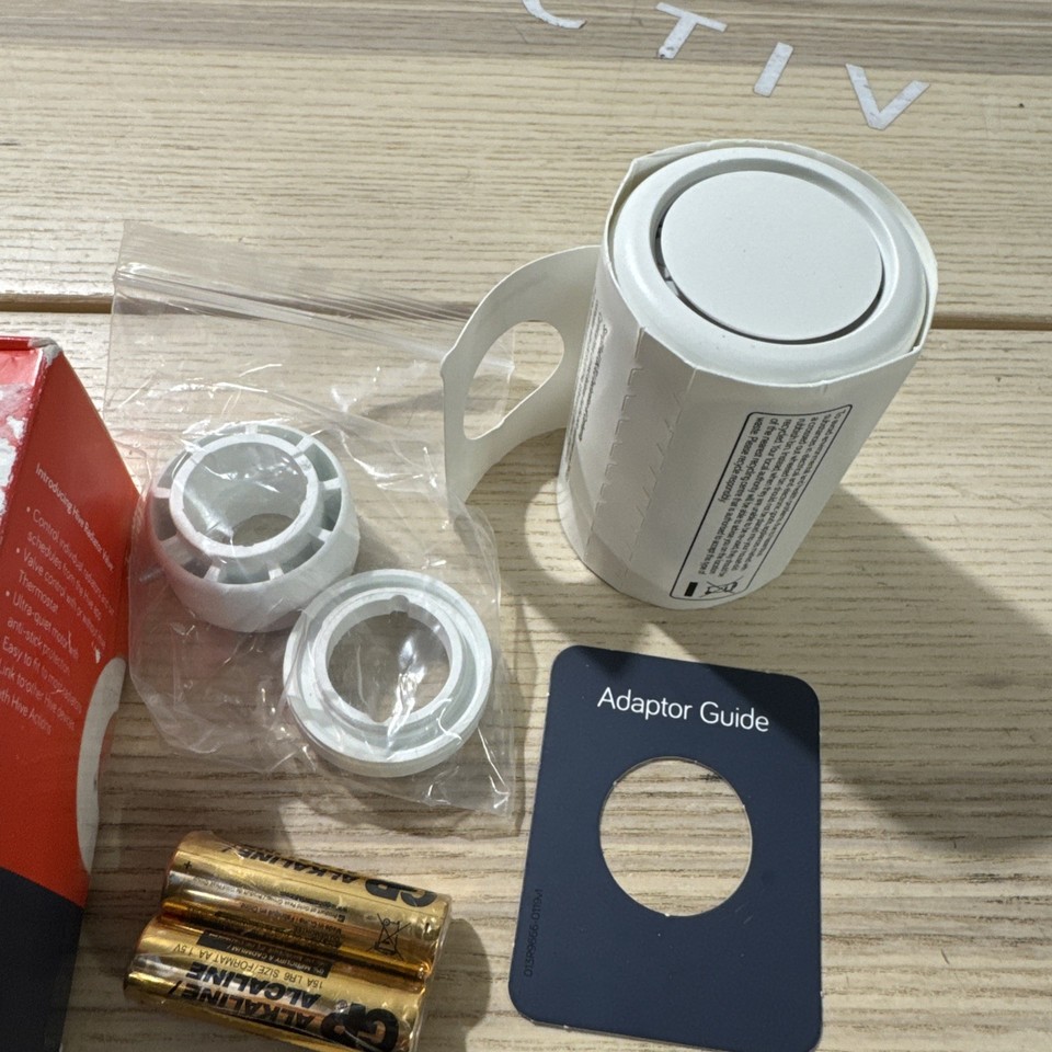 Hive Smart Heating Thermostatic Radiator Valve (TRV)with Smartphone ...