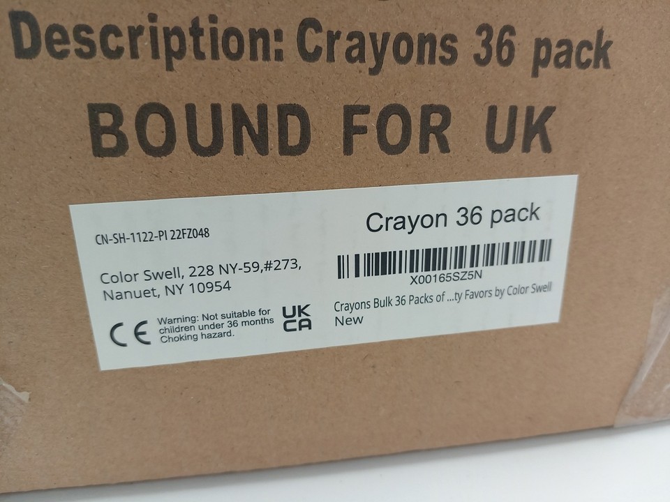 Colour Swell Crayons Bulk Pack 36 Boxes Vibrant Crayons Durable ...