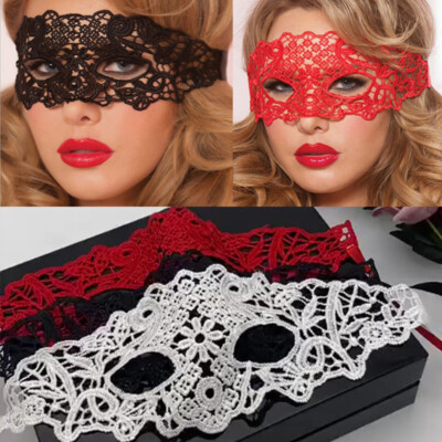 Cosplay Masks Eye Patch Lace Masquerade Mask Sexy Eye Mask Eyeshade ...