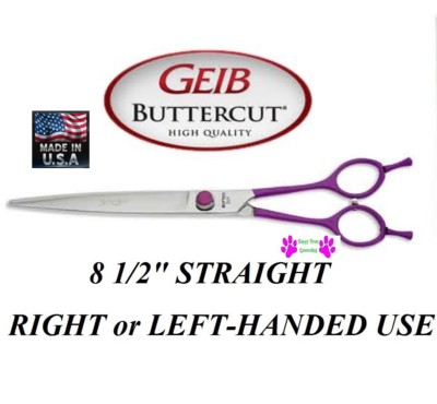 Geib GATOR Buttercut SHEAR Scissor 8.5" STRAIGHT Pet Grooming*RIGHT or ...
