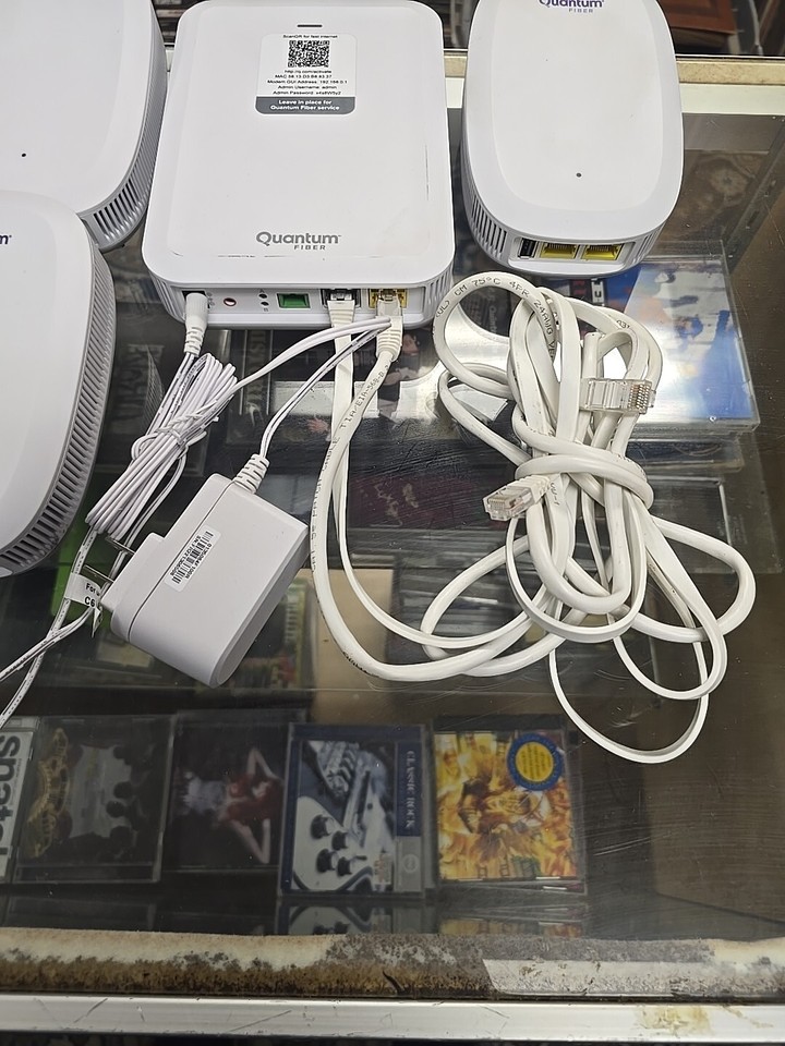 3 QUANTUM FIBER Q9500WK EXTENDERS +QUANTUM FIBER MODEM C6500XK | eBay