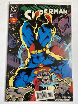 Superman 89 DC Comics 1994 VF / VF+ 8.0 - 8.5 Jurgens & Rubinstein ...