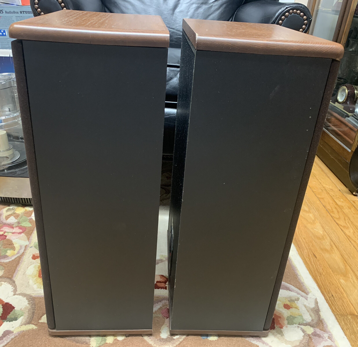 ADVENT PRODIGY II FLOOR/Bookshelf SPEAKERS -Pair H23”xW13”xD8” | eBay