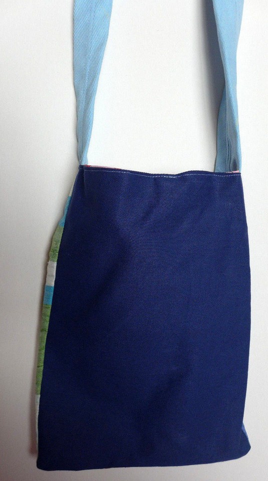 SPECIAL BAG HANDMADE QUILTED FOR A GIRL COTTON FABRICS MULTI COLOR GIFT ...