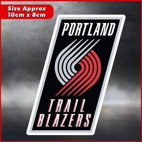 Portland Trail Blazers NBA Sticker For Laptop Backboard Car Ute Mancave ...