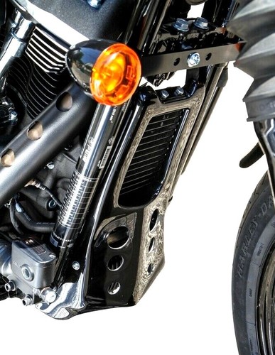 HARLEY-DAVIDSON "AGGRESSOR" M8 LOW RIDER S RADIATOR COVER CHIN SPOILER ...