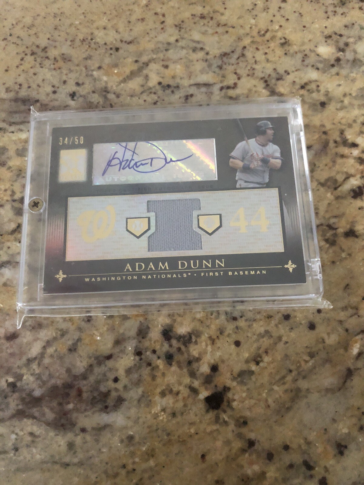 2010 TOPPS CERTIFIED ADAM DUNN AUTO AUTOGRAPH 34/50 | eBay