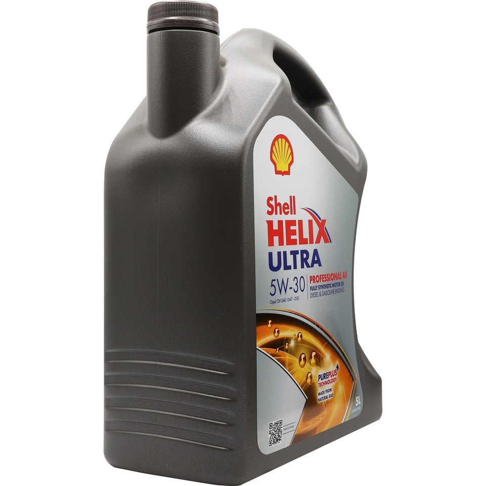 Shell Helix Ultra Professional AG 5W-30 5W30 Full Synthetic Engine Oil ...