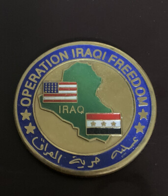 Operation Iraqi Freedom Unites States Army Airborne Special Forces Coin ...