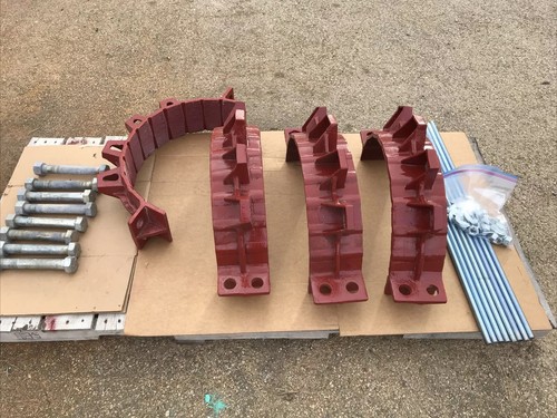 LOT OF SIX SETS 20” PV-LOK SIGMA PWP-C20 SERRATED BELL JOINT RESTRAINT ...