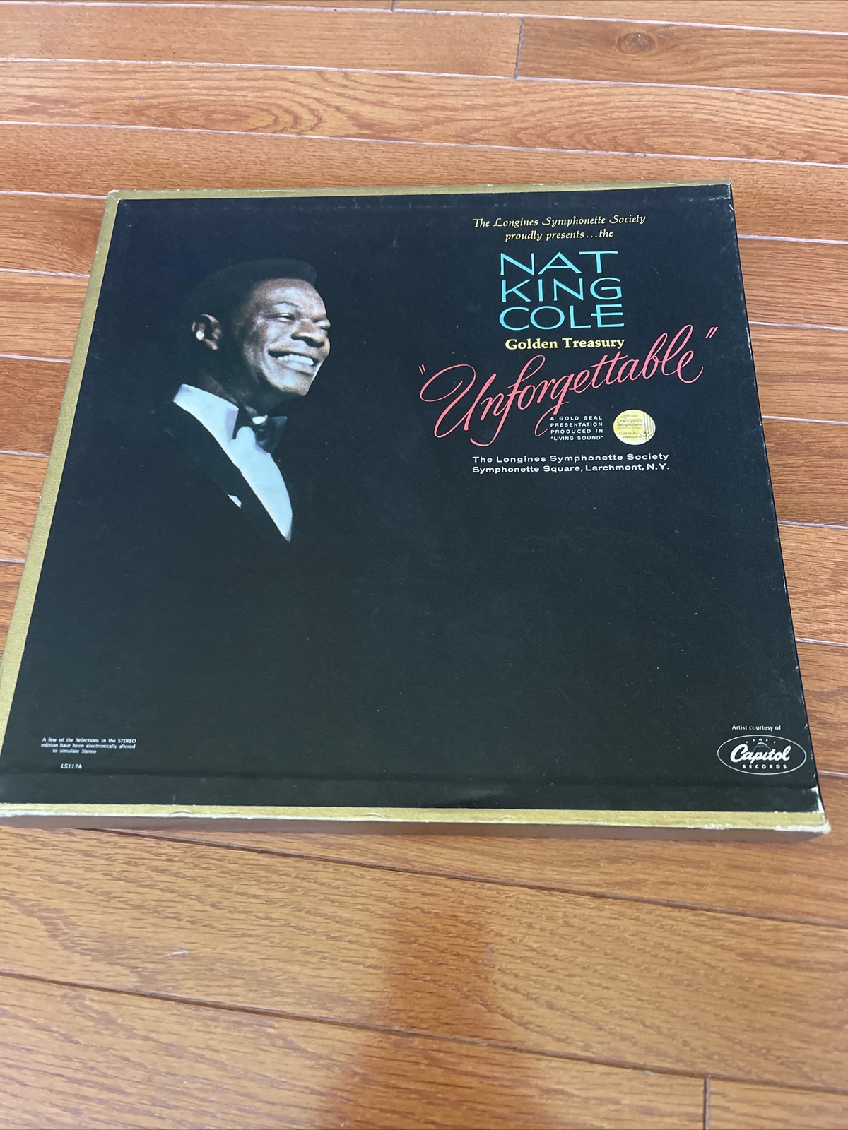 Nat King Cole Golden Treasury "Unforgettable" 6x Vinyl LP LS117A Box ...