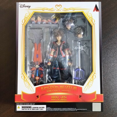 Kingdom Hearts III Play Arts Kai Sora Ver. 2 PVC Figure From JP | eBay