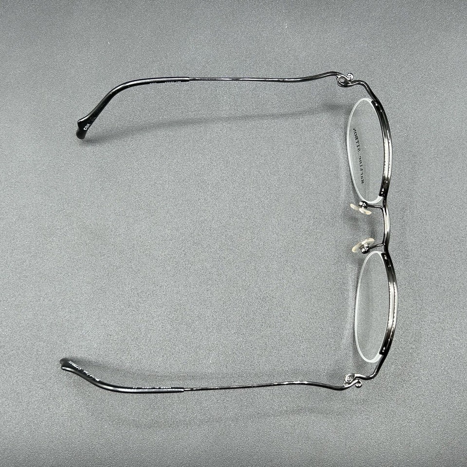 Martine Sitbon 6586 Half-Rim Eyeglasses Frame Black Japan 47-20-138 ...