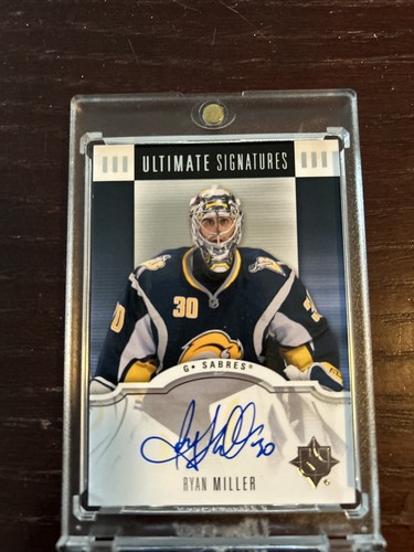2007-08 Upper Deck Ultimate Signatures Ryan Miller Autograph | eBay