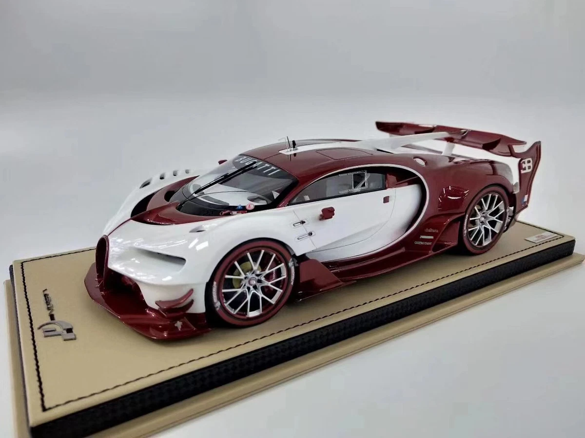 Red And White Bugatti