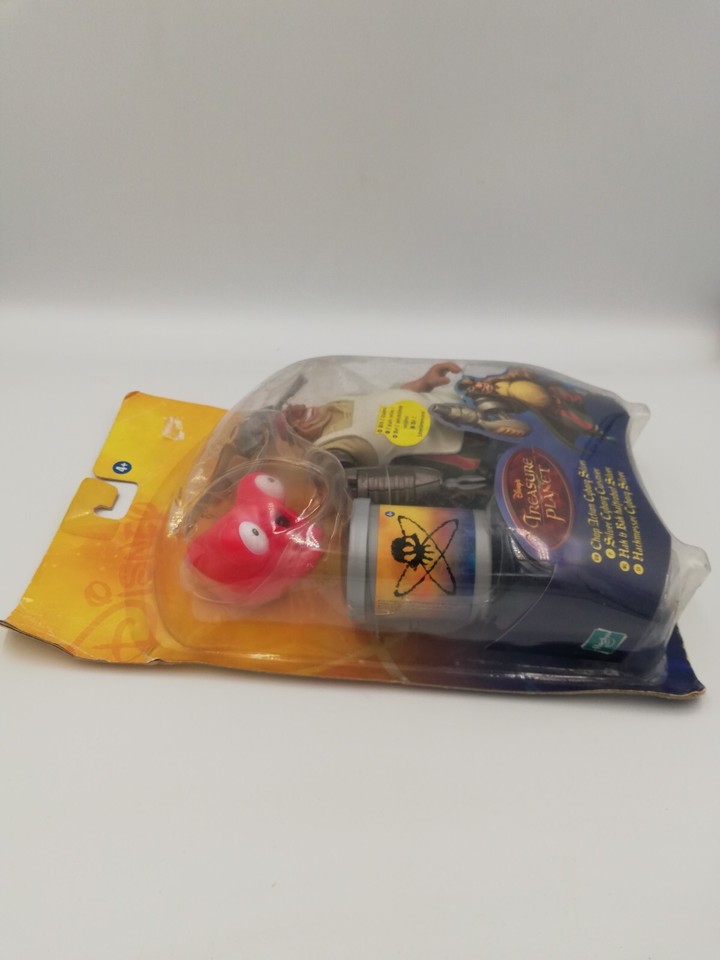 Disney Treasure Planet: Chop Action Cyborg Silver Figure - RARE, Hasbro ...
