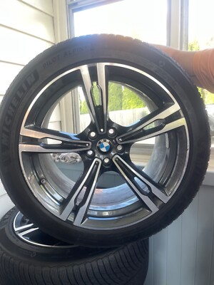 Set of BMW AISI7 Rims & Michelin Pilot Alpin 5 285-40R19 | 107 Load ...