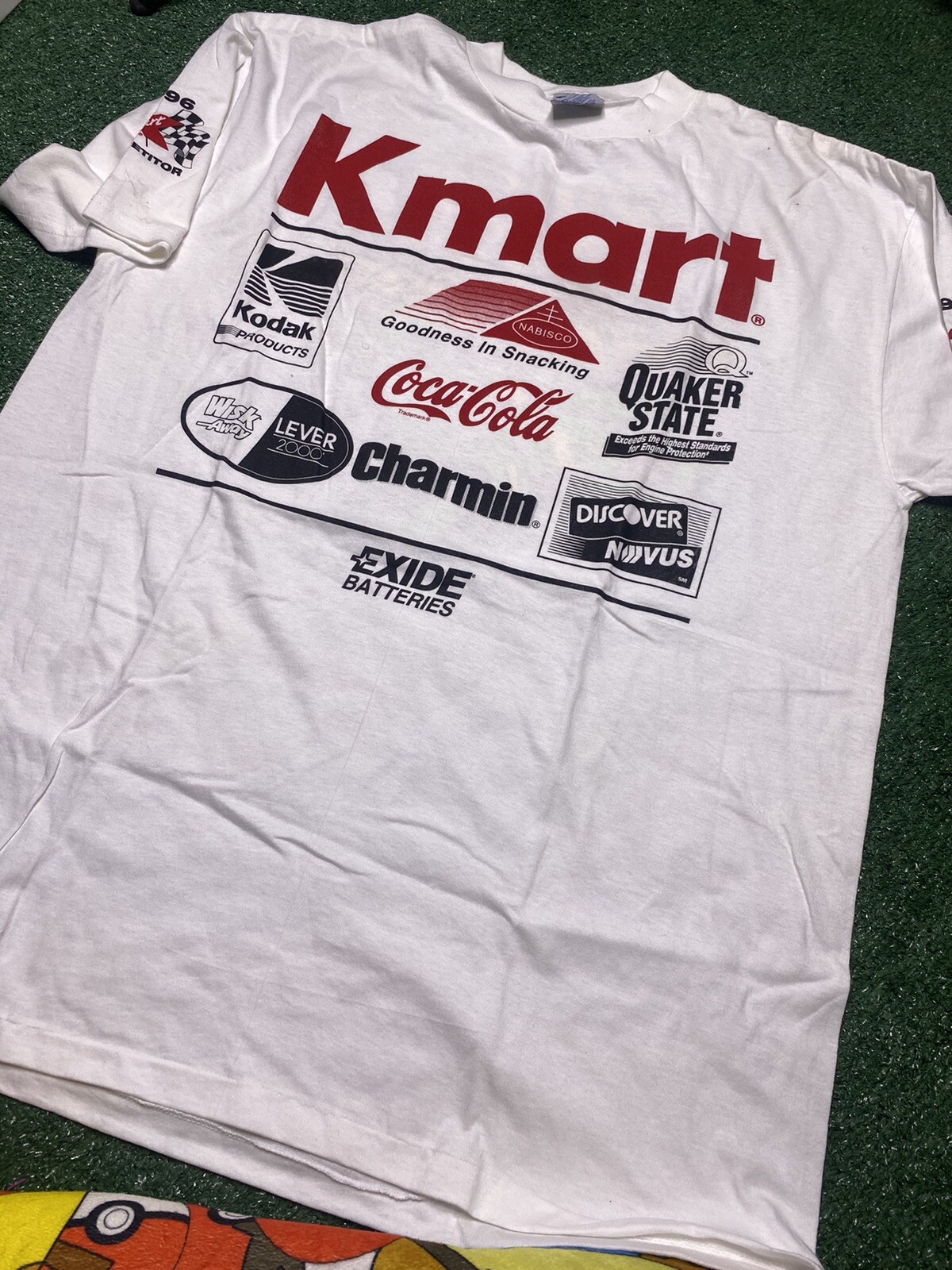 KMart Racing NASCAR Tee Kids Racing against Drugs XL | eBay