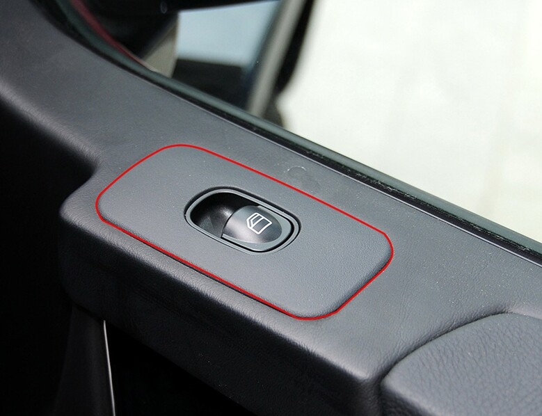 Carbon Fiber Window Lift Switch Cover For Benz G Class W463 G500 G55 ...