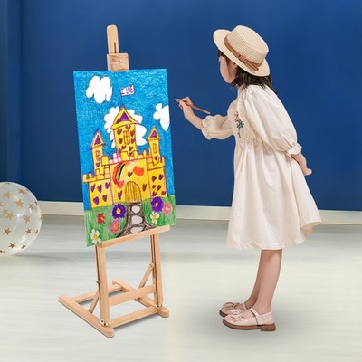 Adjustable Art Stand for Painting Wooden Painting Stand Painting Holder ...
