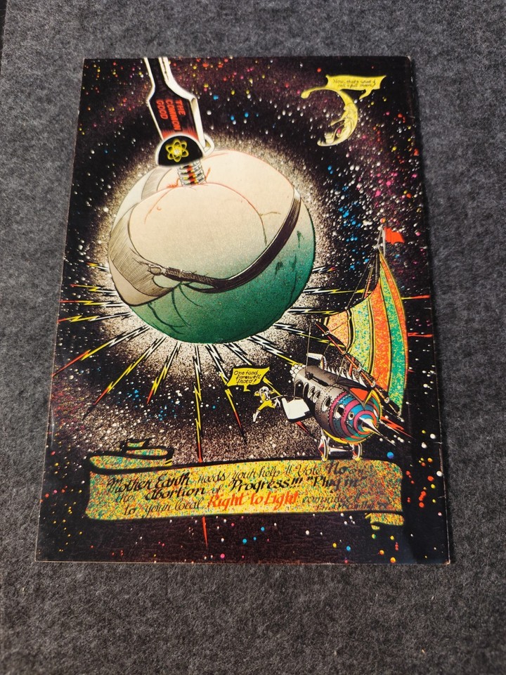 Slow Death #9 Underground Atomic Comic Greg Irons 1st Print * NM / HIGH ...