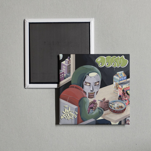 MF DOOM - MM..FOOD Album Cover Locker Fridge Magnet | eBay