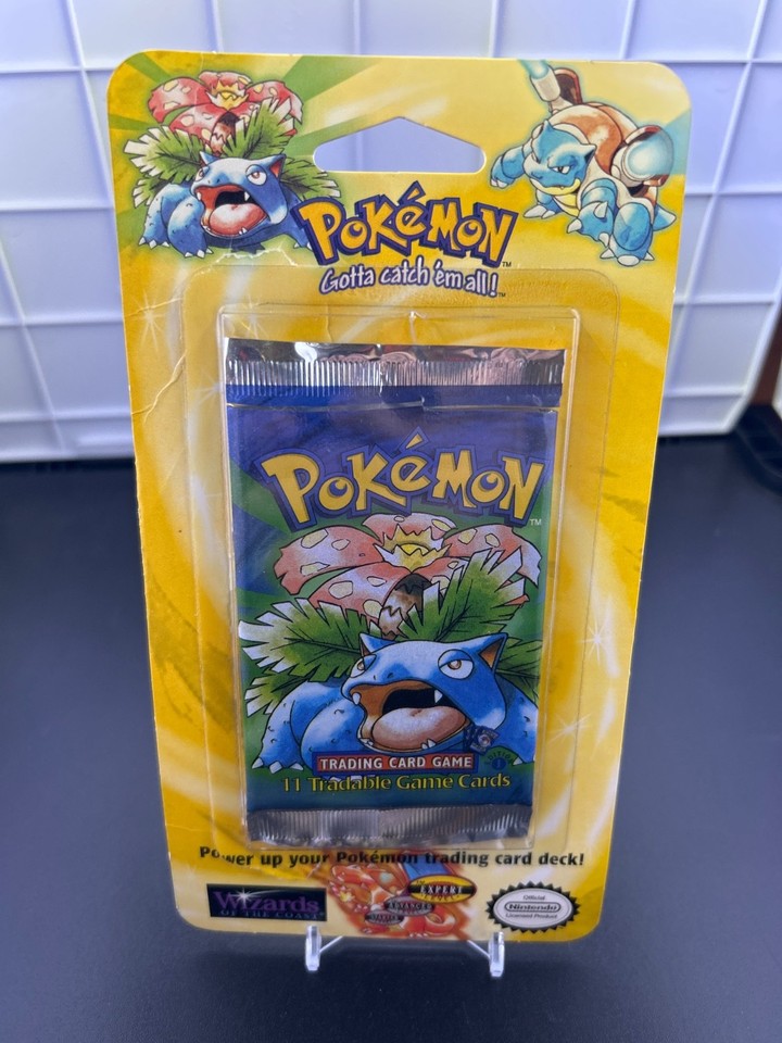 1999 Pokémon 1st Edition Base Set Complete Art Set OPENED BLISTER ...
