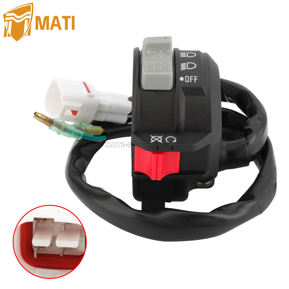 Left Handlebar Switch Run Off Headlight for Yamaha Blaster 200 YFS200 ...