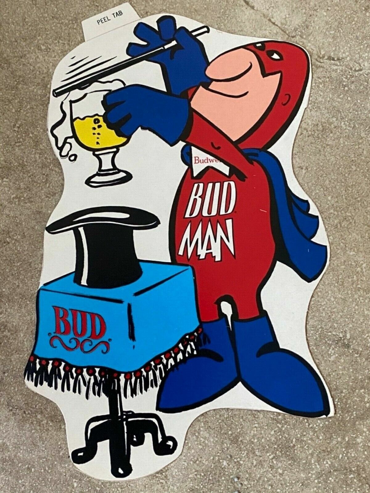 Budweiser Bud Man Sticker Choose from 8 Different Anheuser-Busch ...