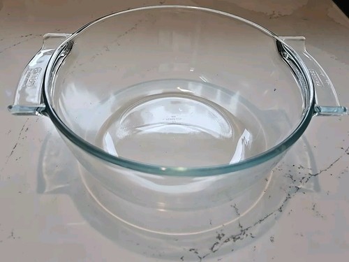 Vintage Pyrex de Corning France Clear Glass Casserole Dish 2 qt. #454 ...
