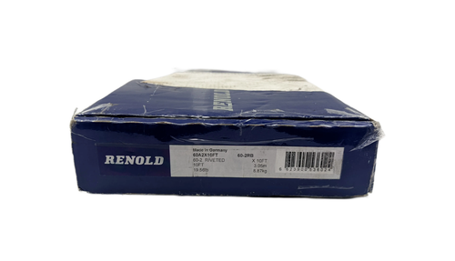 Renold 60A2X10FT 60-2 Riveted Roller Chain 10' | eBay