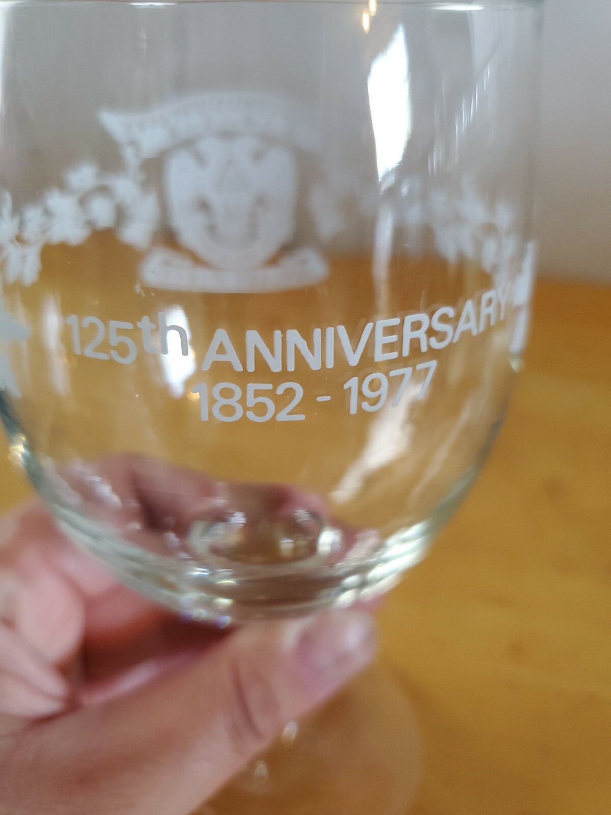125th Anniversary 1977 Grand Consistory of KY Glass Scottish Rite Glass ...