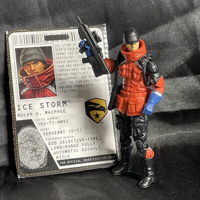 GI Joe Rise Of Cobra ICE STORM Polar Sharc Pilot ROC Loose Complete | eBay