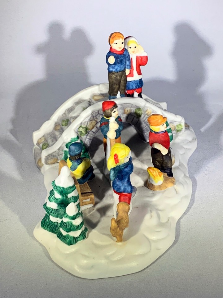 "Children at Play" Porcelain Figurine from Dickens Collectables 1996 | eBay