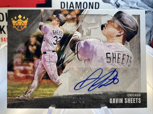 2022 Diamond Kings Signatures Gavin Sheets Auto Signed Chicago White ...