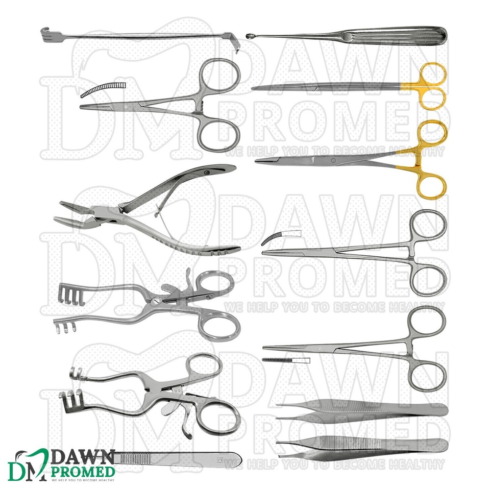 15 Pcs Ear Examiner Tools & Surgery kit German Grade Veterinary ...