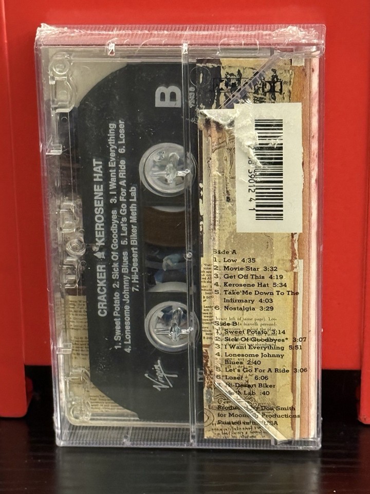 Cracker Kerosene Hat 1990 Alternative Rock Cassette Tape New & Sealed ...