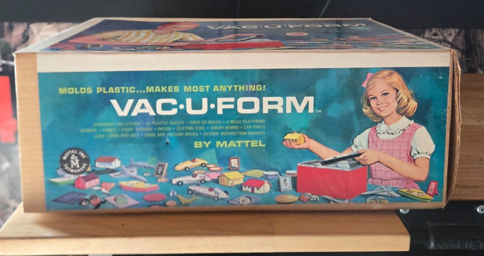 VERY RARE! (1962) Mattel VAC-U-FORM .. "With ORIGINAL BOX!" | eBay