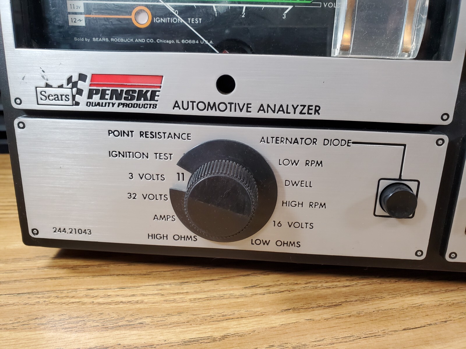 Vintage Sears Penske Automotive analyzer In Original Bo 21043 for sale ...
