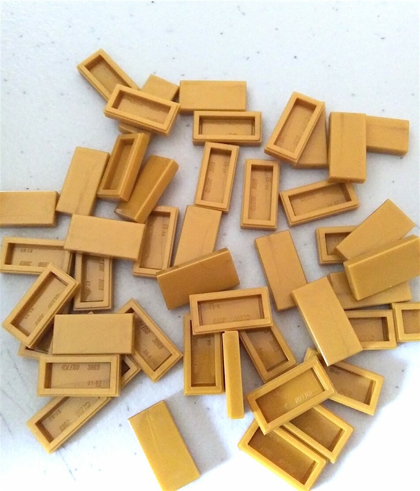 Lego 1x2 Tile Flat Tiles Bottom Groove U Pick Colors & Qty NEW X20 ...