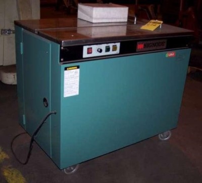 2000 SIGNODE #MS-T Semi-Automatic Power Strapping Machine EMPAX Banding ...