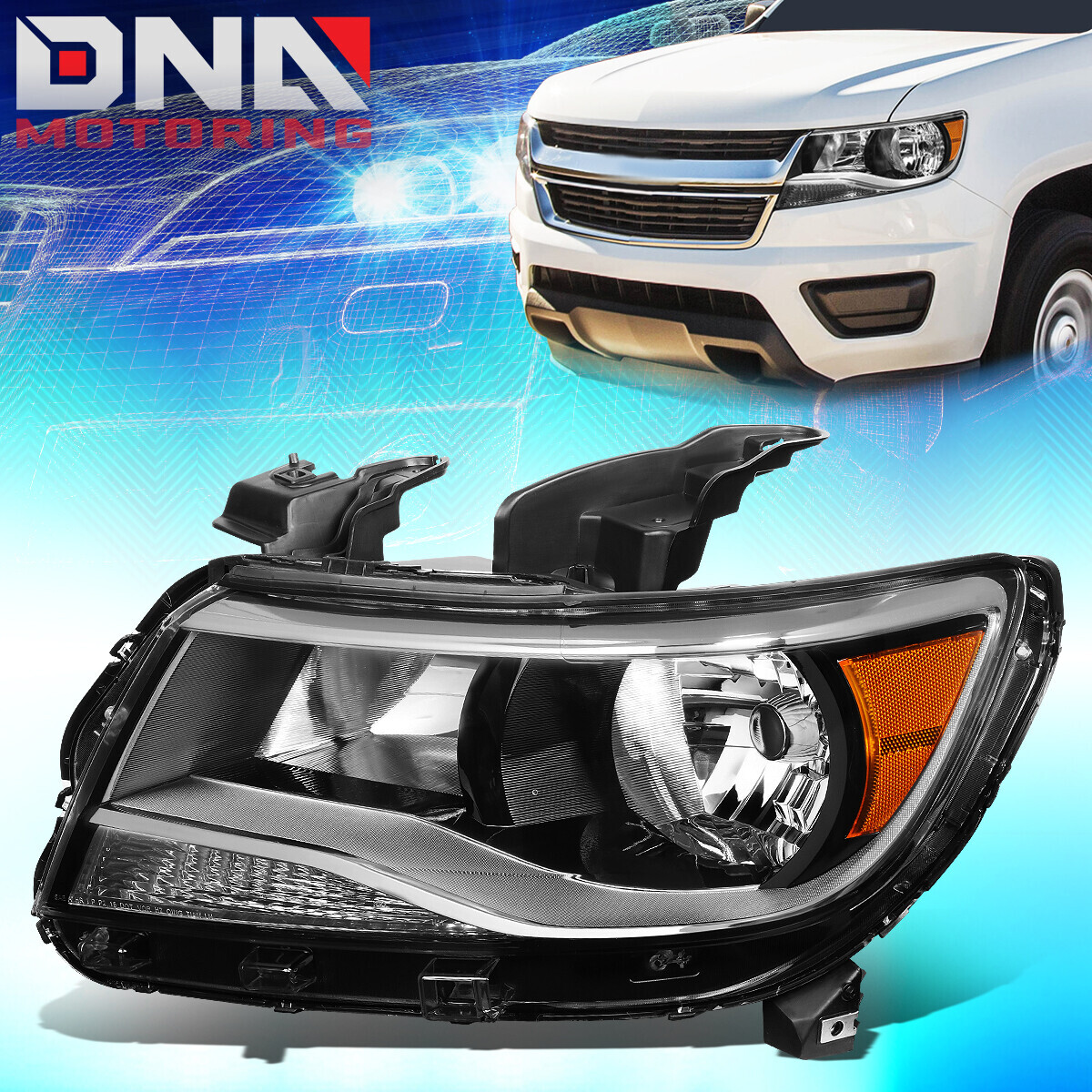 FOR 2015-2020 CHEVY COLORADO FACTORY STYLE DRIVING HEADLIGHT LAMP ...