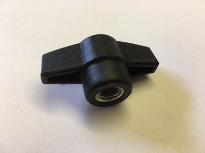M8 Wing Knob - Female thread - Black | eBay UK