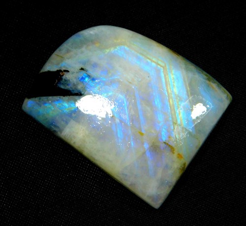 48.CT 7X23X29MM Naturel Bleu Feu Pierre Chic Cabochon Pierre RZ27 | eBay